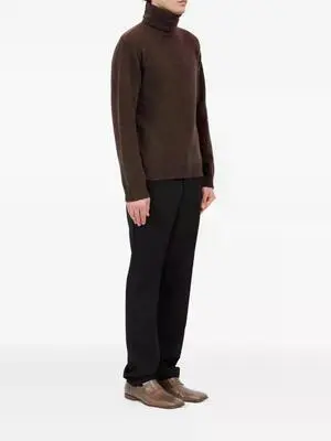 MAISON MARGIELA Roll Neck Sweater - Brown