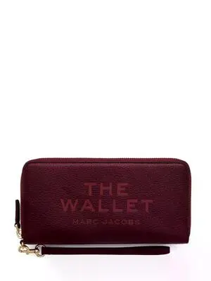 Marc Jacobs The Continental Leather Wallet - Red