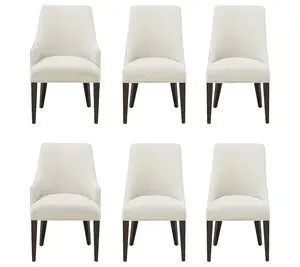 MANHATTAN Comfort 6-piece Beever Dining Chair A Nd Arm Chair - One-color