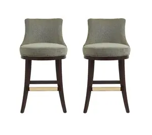 MANHATTAN COMFORT Lucia Barstool Set Of 2 - One-color