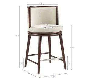 MANHATTAN COMFORT Evalyn Counter Stool