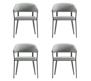 MANHATTAN Comfort Belle Dining Chair Set Of 4 - One-color