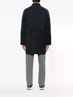 Paul Smith Button-fastening Pocket Coat - Blue