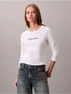 Calvin Klein Long Sleeve T-shirts For Women