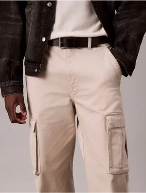 Calvin Klein Baggy Cargo Pants - Island Fossil
