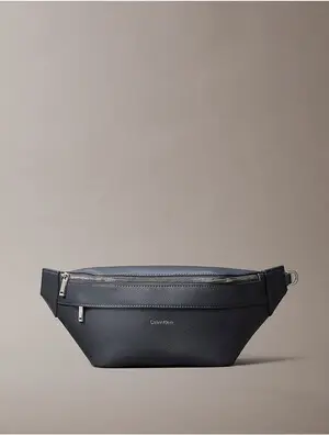 Calvin Klein Raised Logo Waistpack - Iron Gate