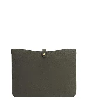 Cuyana System 13 Laptop Sleeve - Dark Olive