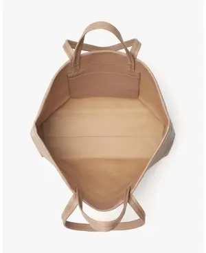 Cuyana Tall Easy Tote - Cappuccino