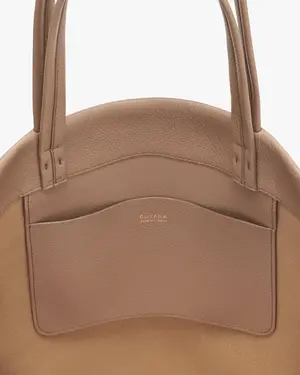 Cuyana Tall Easy Tote - Cappuccino
