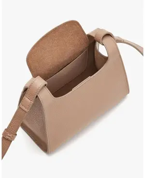 Cuyana Mini Double Loop Bag - Cappuccino