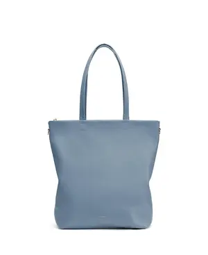 Cuyana Tall Easy Zipper Tote - Azure