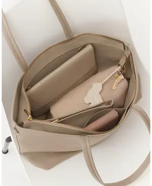 Cuyana Small Easy Zipper Tote - Stone
