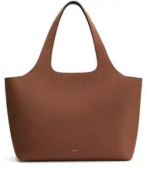 Cuyana Laptop Tote - Dark Chestnut