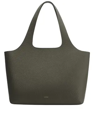 Cuyana Laptop Tote - Dark Olive