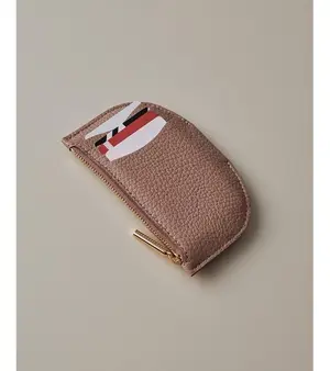 Cuyana Leather Card Holder - Cappuccino