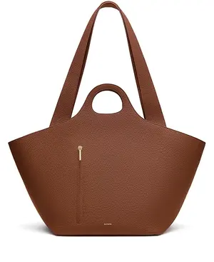 Cuyana Paloma Tote - Dark Chestnut
