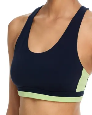 Splits59 Maci Airweight Bra - Indigo/limeade