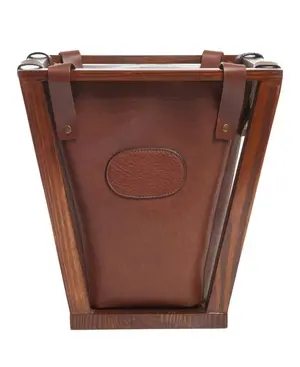 KORCHMAR Winslow Wastebasket - Chocolate