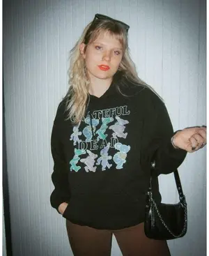 Junk Food Clothing Grateful Dead Dancing Bears Hoodie
