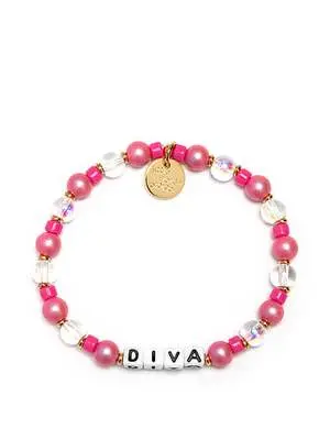 Pink Diva Beaded Bracelet