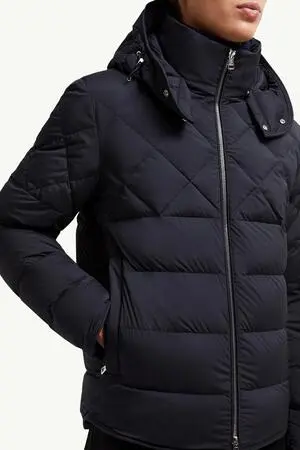 Moncler Cecaud Short Down Jacket - Blue