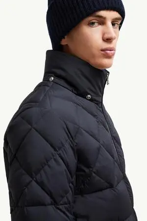 Moncler Cecaud Short Down Jacket - Blue