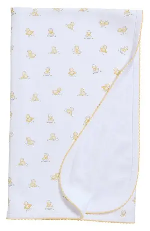KISSY KISSY Hatchlings Pima Cotton Blanket - Ducks