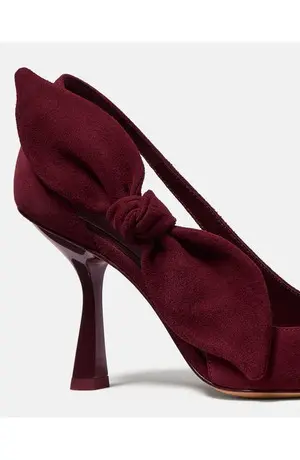 Kate Spade New York Bunnie Pointed Toe Pumps - Dark Merlot