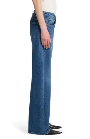 7 For All Mankind Low Rise Straight Leg Jeans - Explorer
