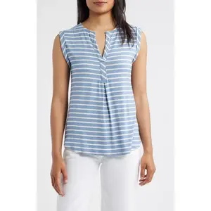 Loveappella Sleeveless Top - Denim