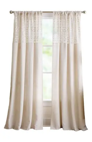PERI HOME Bahia Set Of 2 Curtain Panels - Linen