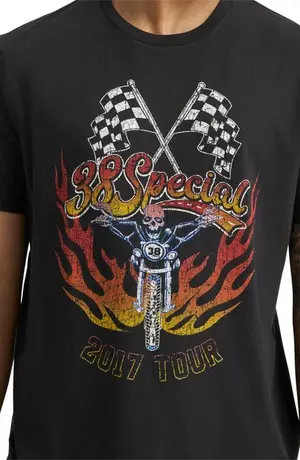Wrangler Cotton Graphic T-shirt - Jet Black