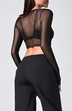 Heroine Sport Clear Bolero - Black