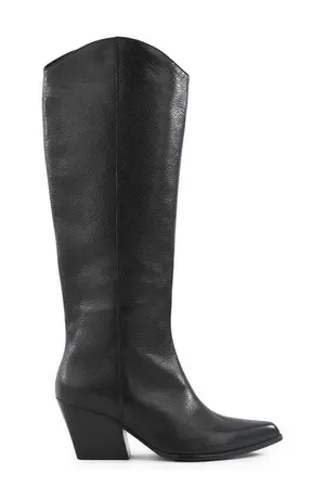 Seychelles Begging You Knee High Western Boots - Black