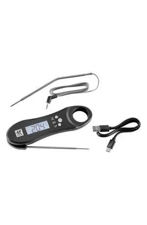 ZWILLING Bbq+ Dual Probe Digital Thermometer - Black