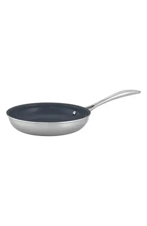 ZWILLING Clad Cfx 8-inch Stainless Steel Ceramic Nonstick Fry Pan - Silver