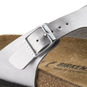 BIRKENSTOCK Gizeh Birko-flor Thong Sandals - Silver