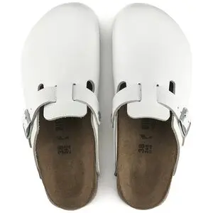 BIRKENSTOCK Boston Super Grip Clogs - White