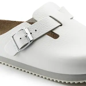 BIRKENSTOCK Boston Super Grip Clogs - White