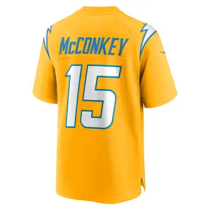 Nike Ladd Mcconkey Los Angeles Chargers Nfl Game Jersey - Yellow