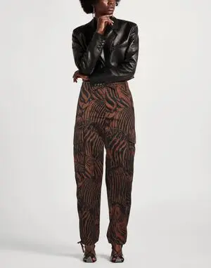 Max Mara Zebra-print Cargo Pants