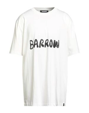 BARROW T-shirt Ivory Size Cotton - White