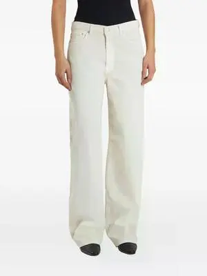 Ag Five-pocket Wide-leg Jeans