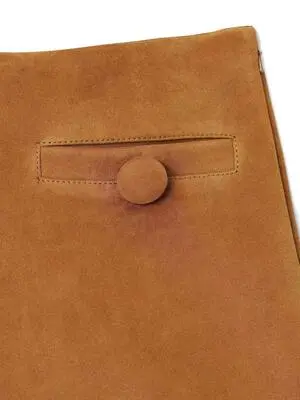 Marc Jacobs Box-pleat Mini Skirt - Brown