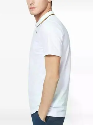 K-WAY Jud Tipped-collar Polo Shirt - White