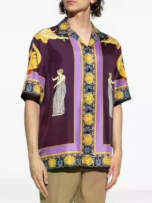 Versace Silk Print Shirt