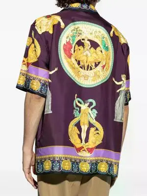 Versace Silk Print Shirt
