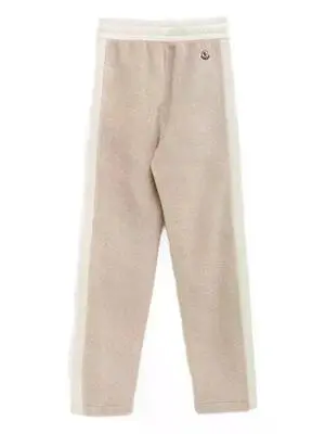 Moncler Drawstring Side Stripe Pants - Neutrals
