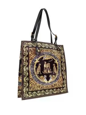 Versace Animal-print Baroque Tote Bag