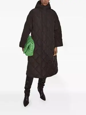STAND STUDIO Sue Quilted Hooded Coat